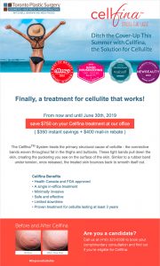 Save $750 on Your Cellfina Treatment at Our Office Until June 30th ...